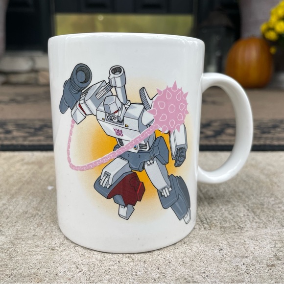 Hasbro | Dining | Transformers Mug Cup Optimus Prime Megatron Hasbro 24 ...